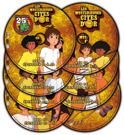 Les Mystérieuses Cité d'Or reviennent en coffret DVD