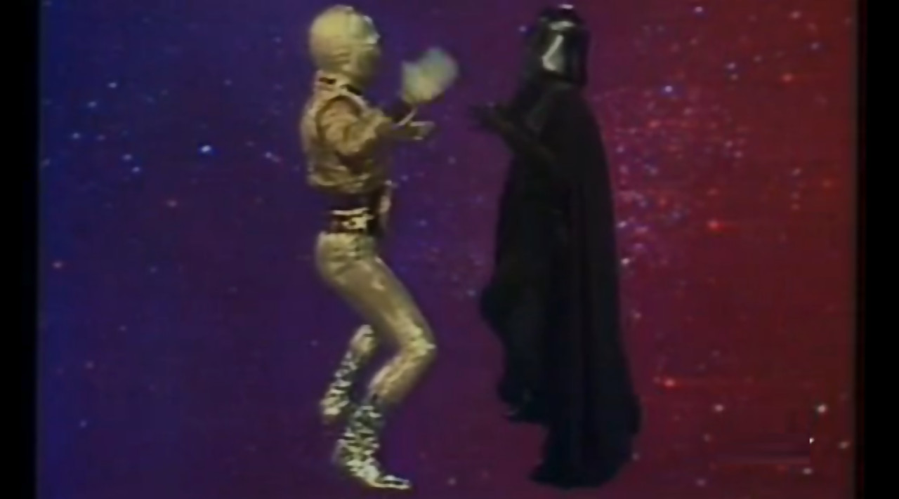 Star Wars : Dark Vador a dansé chez Michel Drucker avec Claude François